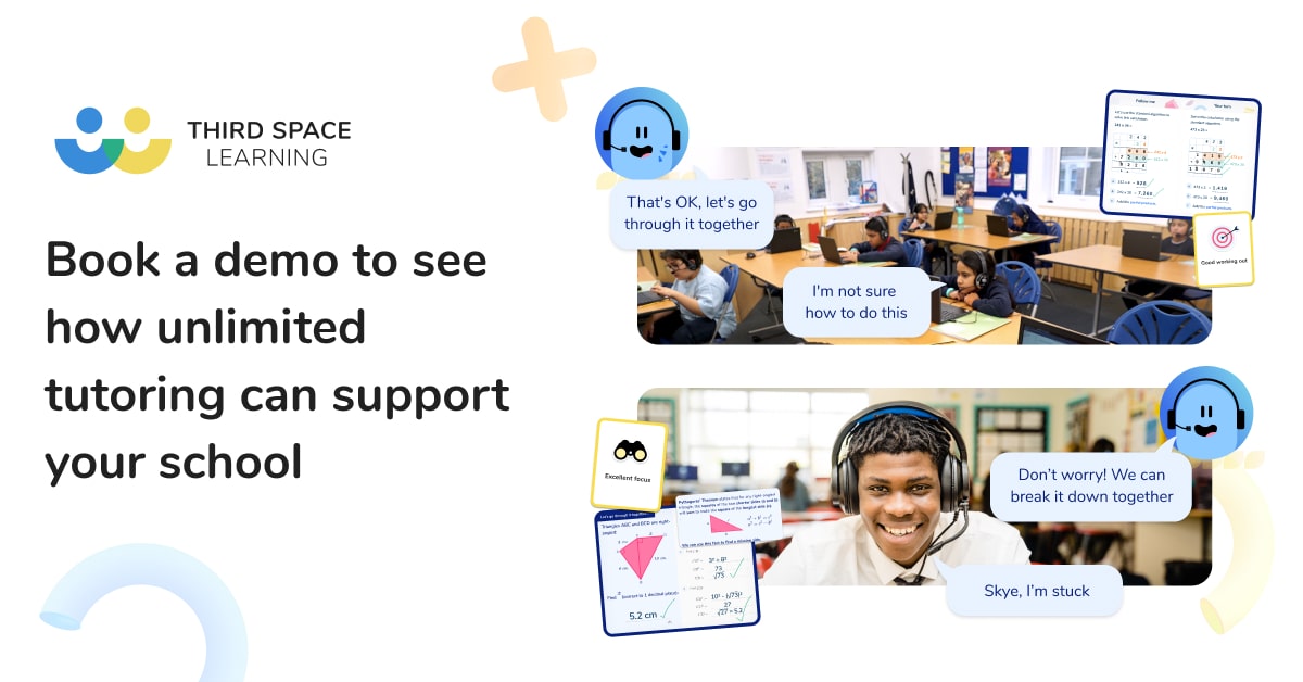 Book a demo - Third Space Learning