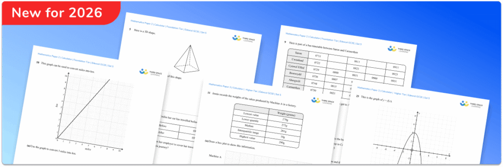 Edexcel Maths Foundation & Higher Papers: Set 5 (2026) - Third Space ...