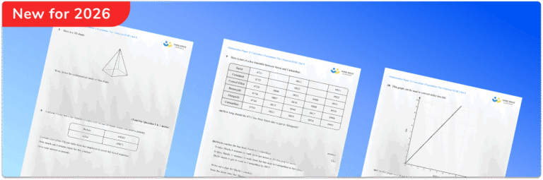 Edexcel Maths Foundation Papers: Set 5 (2026) - Third Space Learning