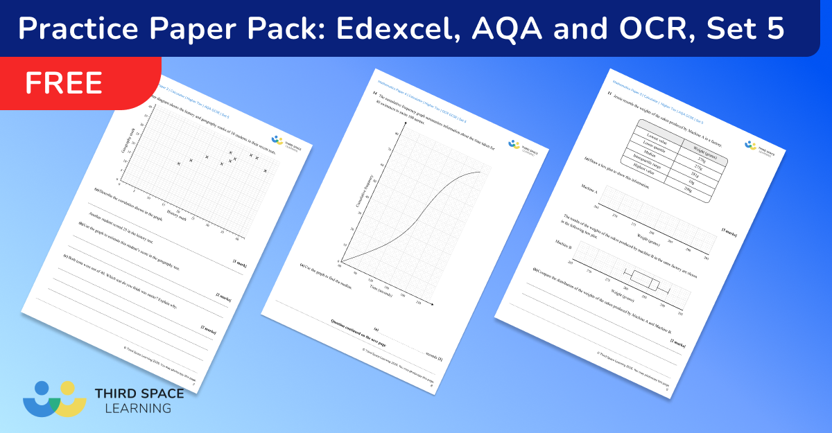 [FREE] Edexcel, AQA and OCR Foundation and Higher Papers: Set 5 (2026 ...